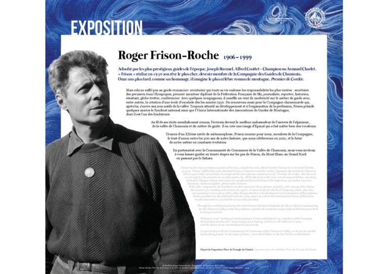 Vernissage de l'exposition plein air " Frison-Roche, l'homme de la ...